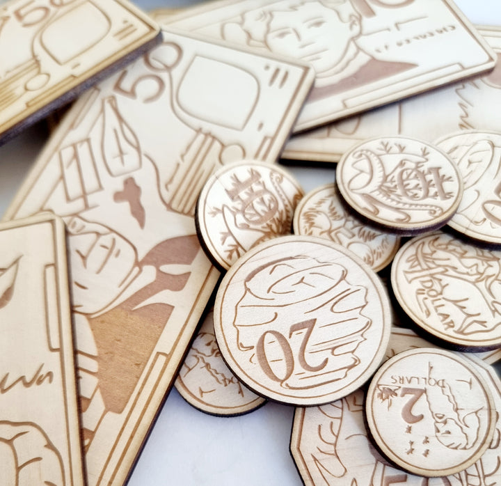 Australian Play Money Set – Bandicute