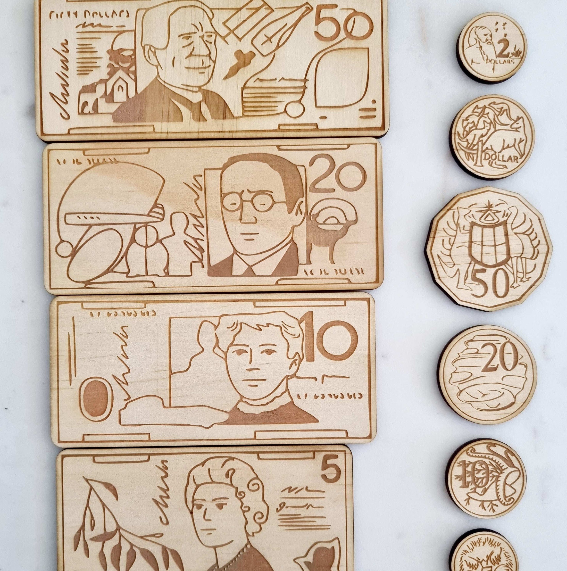 Australian Play Money Set – Bandicute