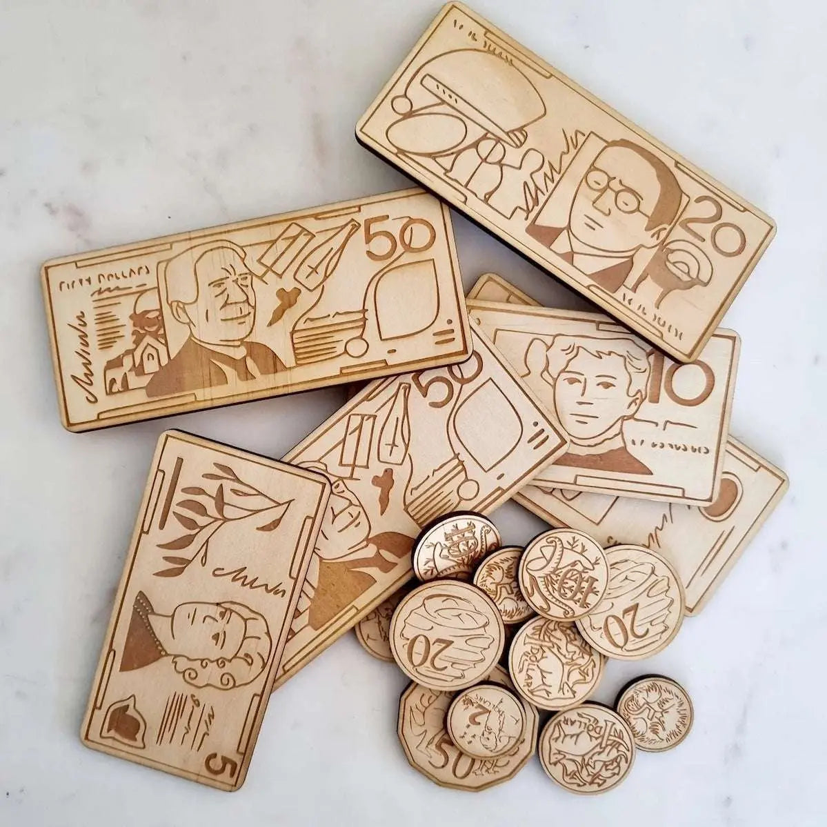 Australian Play Money Set – Bandicute