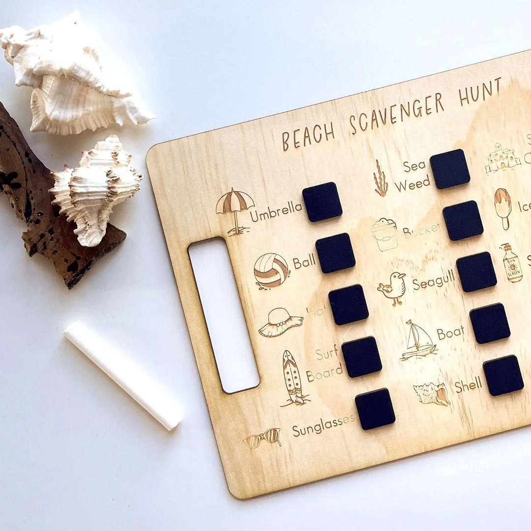 Beach Scavenger Hunt Board – Bandicute