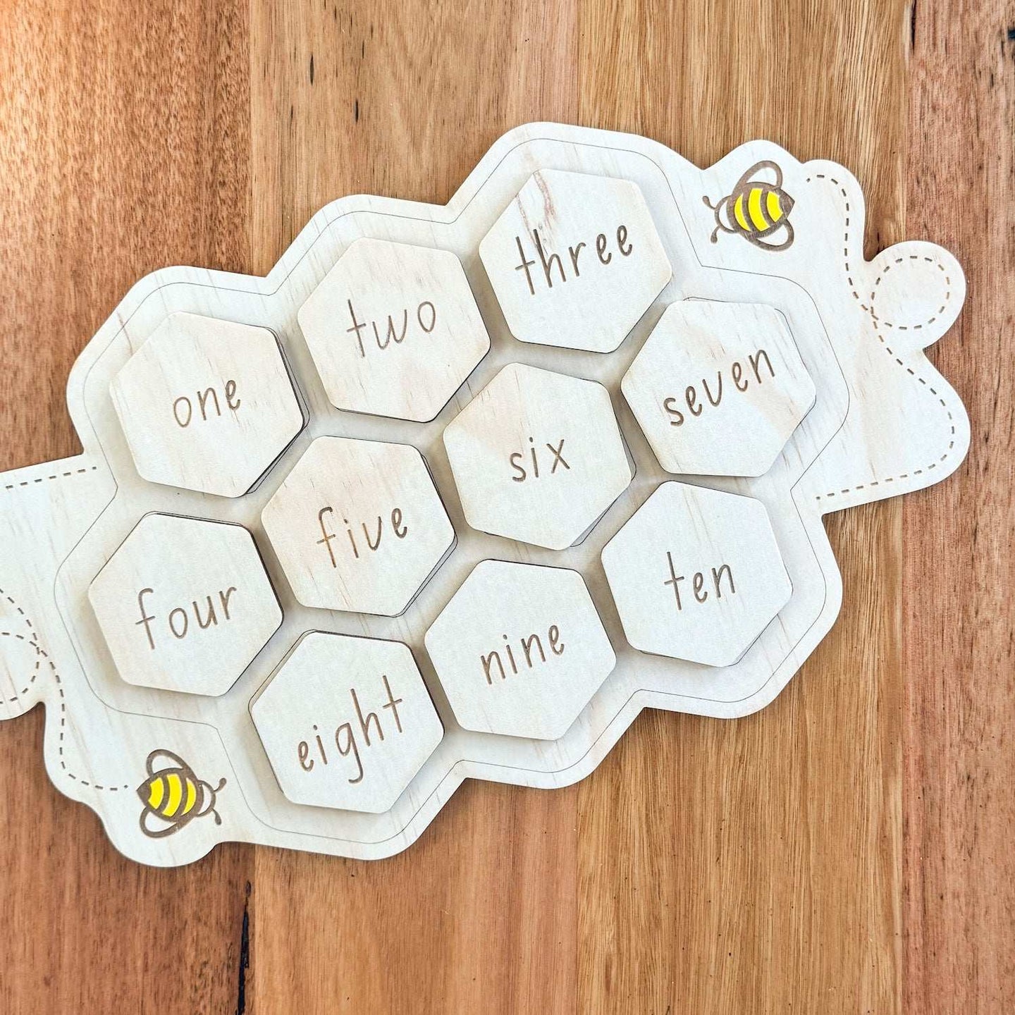 Bee Number Matching Game – Bandicute