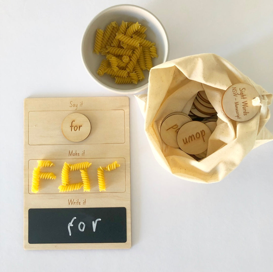 Say It, Make It, Write It - Sight Board – Bandicute