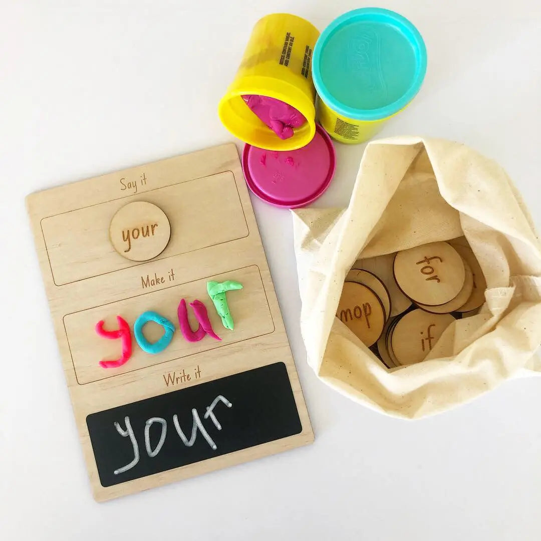 Say It, Make It, Write It - Sight Board – Bandicute