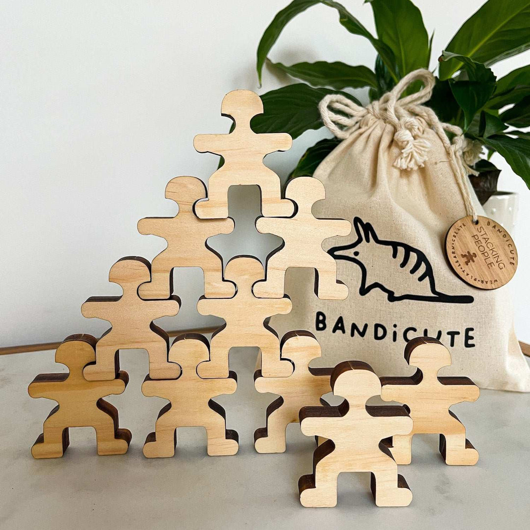 Wooden Balancing Man – Bandicute